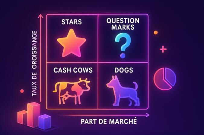 Matrice BCG : Définition, Exemples Concrets et Comment la Créer en 2025